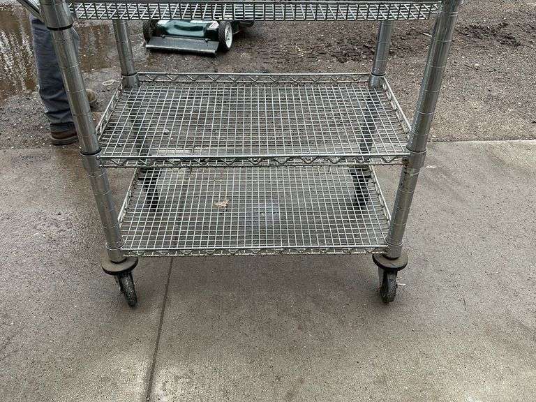 Steel wire cart - Lee Real Estate & Auction Service
