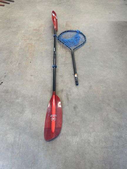 Kayak Paddle & Net - Lee Real Estate & Auction Service