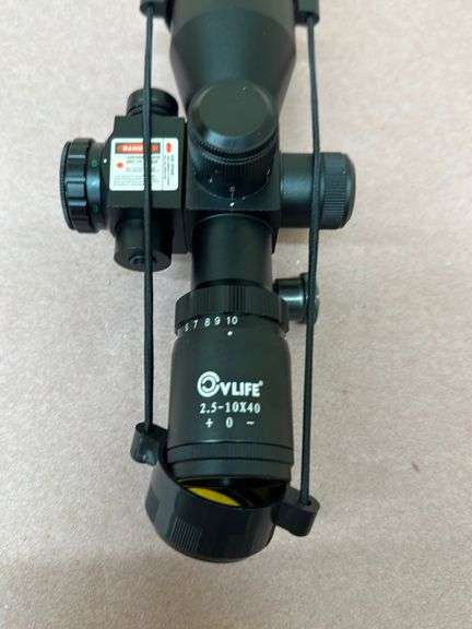 Vlife 2.5-10x40 Scope - Lee Real Estate & Auction Service