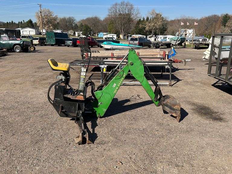 John Deere 47 Back Hoe Attachment - Lee Real Estate & Auction Service
