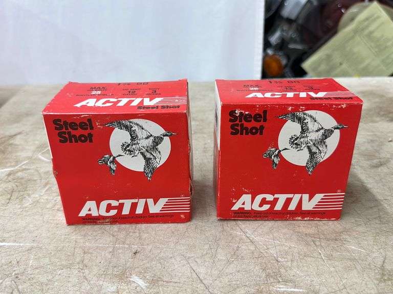 (50) 3” 12 ga shells - steel shot - Lee Real Estate & Auction Service