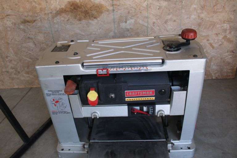 Craftsman 13" Wood Planer - Lee Real Estate & Auction Service