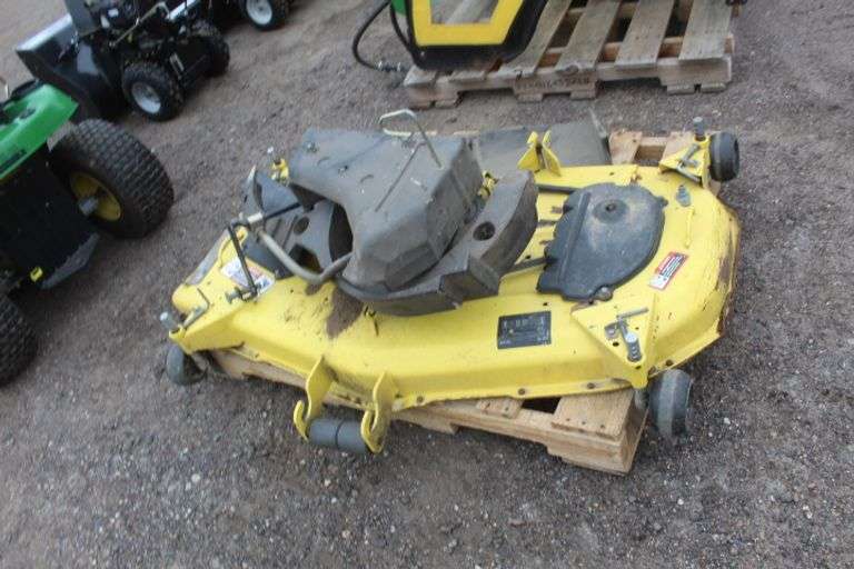 John Deere 54" mower deck - Lee Real Estate & Auction Service