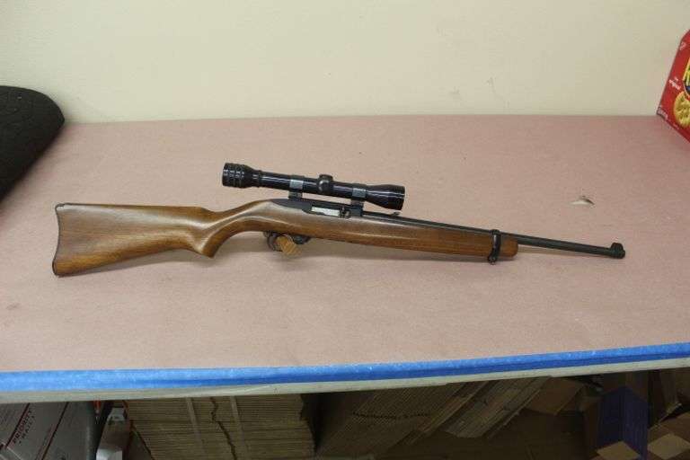 Ruger .22 rifle - Lee Real Estate & Auction Service