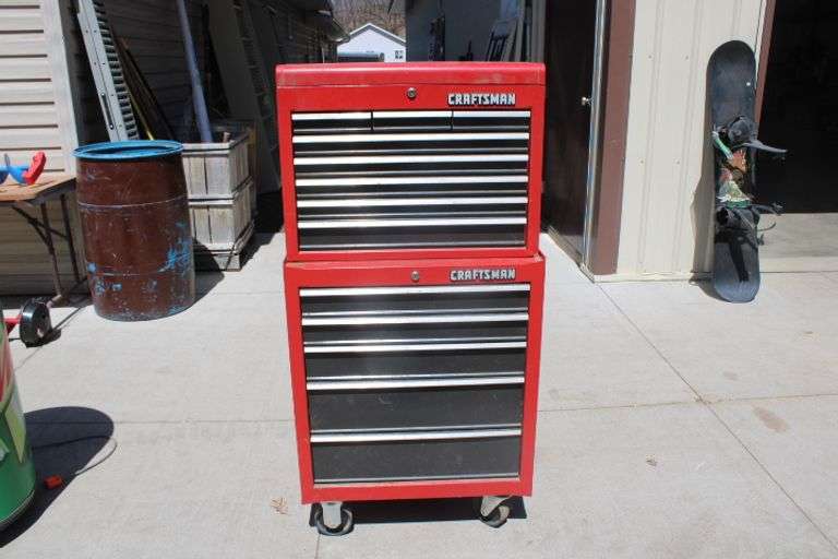 Craftsman stackable tool chest - Lee Real Estate & Auction Service
