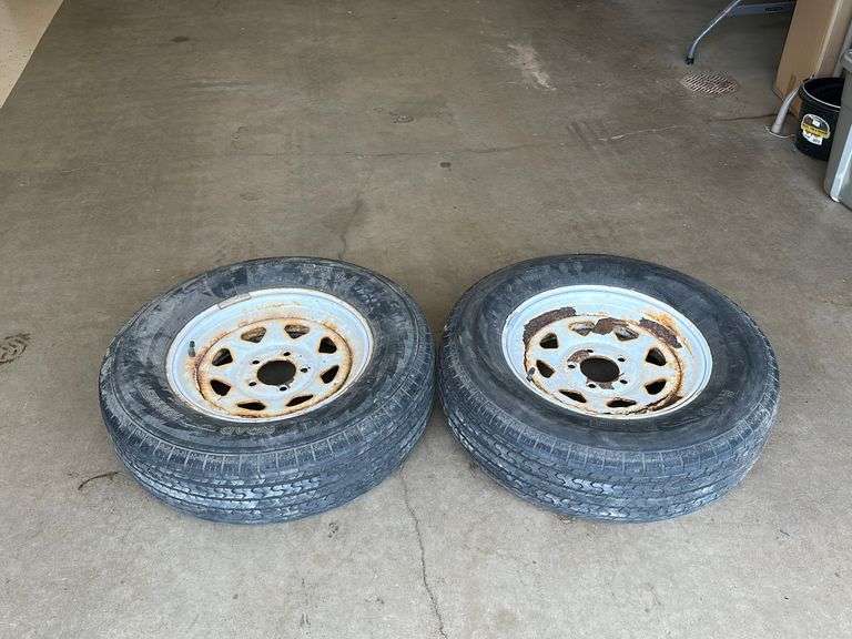(2) Road Runner Trailer Tires - Lee Real Estate & Auction Service