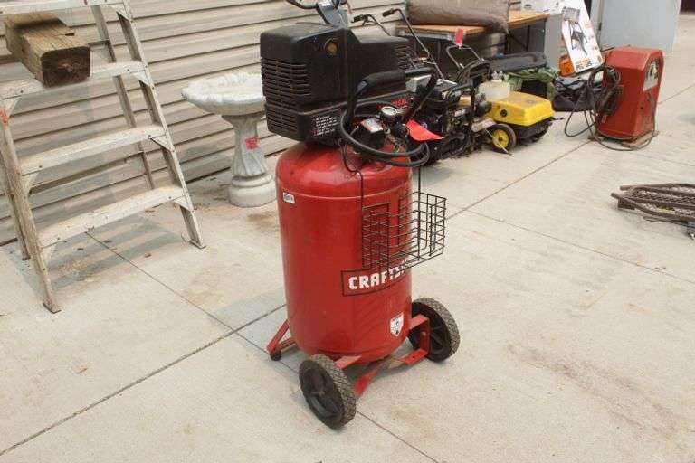 Craftsman upright air compressor, project - Lee Real Estate & Auction ...