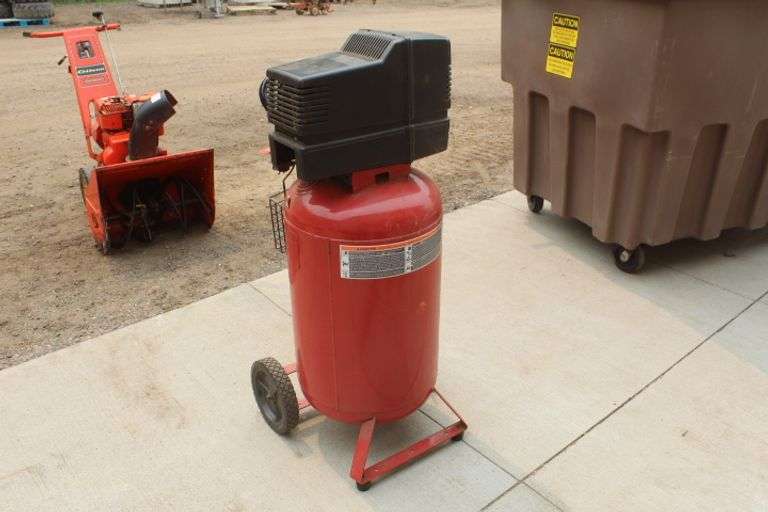 Craftsman upright air compressor, project - Lee Real Estate & Auction ...