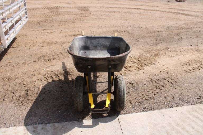 Vulcan double wheel wheel barrow - Lee Real Estate & Auction Service