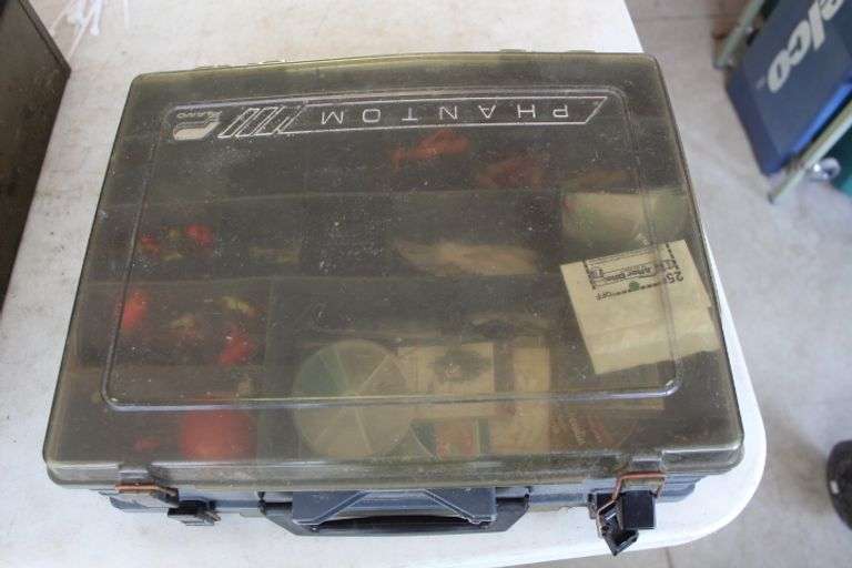 Plano Phantom double sided tackle box w/tackle - Lee Real Estate ...