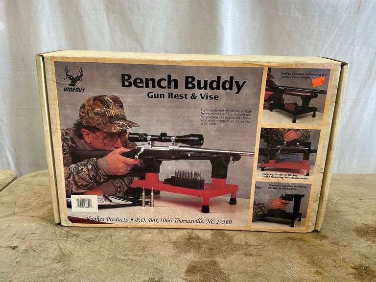 Bench Buddy Gun Rest & Vise - Lee Real Estate & Auction Service