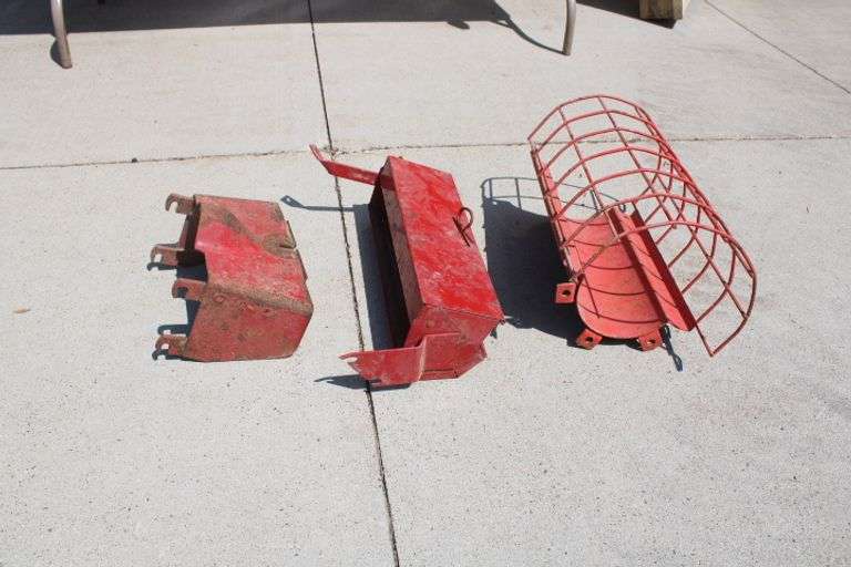 IH PTO guard, tool box & auger wire guard - Lee Real Estate & Auction ...