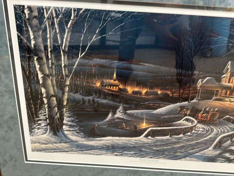 Terry Redlin Family Traditions Framed Print - Lee Real Estate & Auction ...