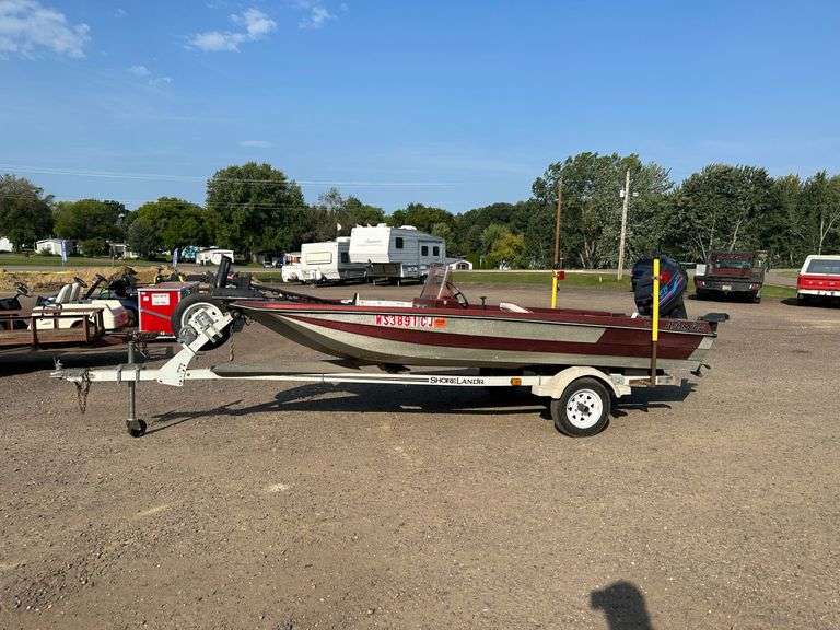 1988 Astroglass 14' Bass Boat - Lee Real Estate & Auction Service