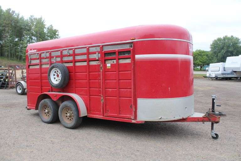 2002 16-ft. Livestock Trailer - Lee Real Estate & Auction Service