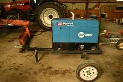 Miller Bobcat 3 Phase Welder/Generator - Adam Marshall Land & Auction, LLC