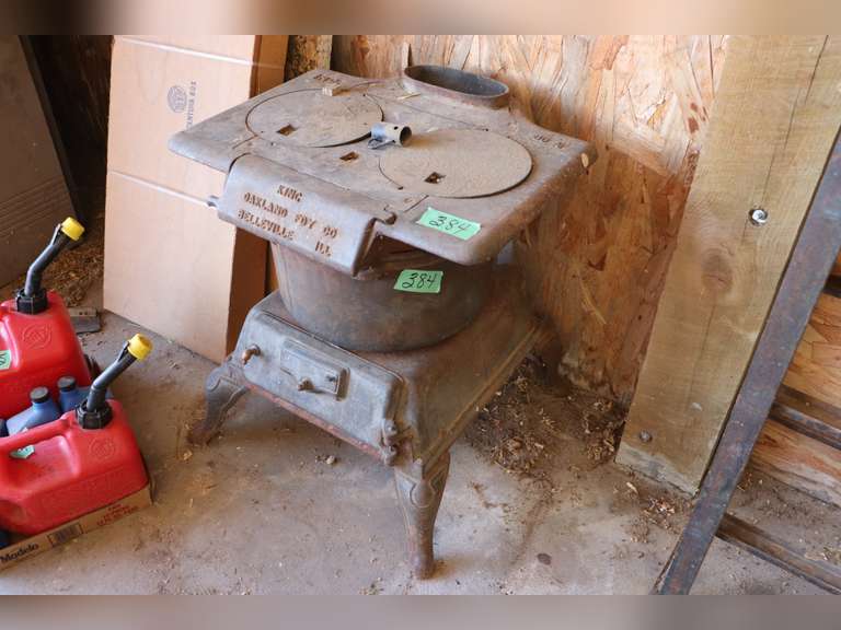 King Cast Iron Stove Adam Marshall Land Auction LLC