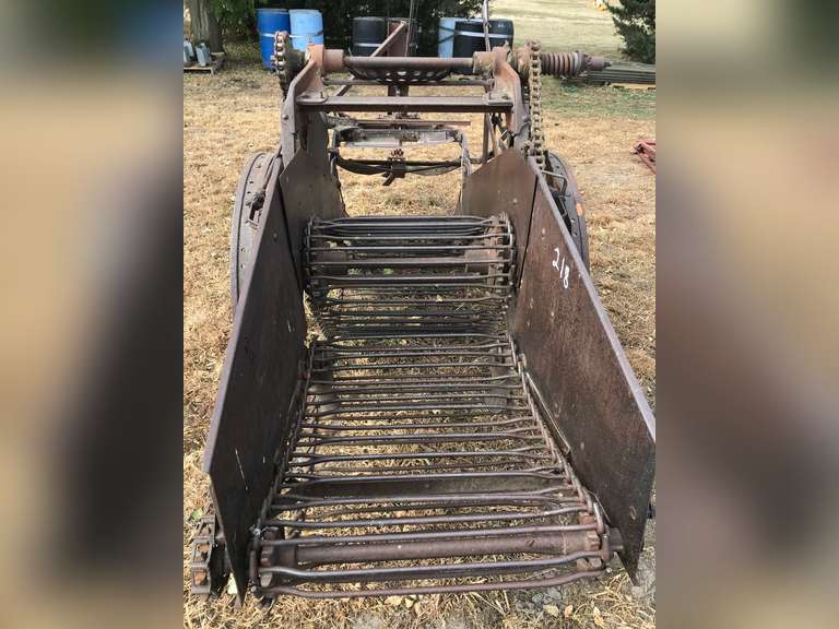Antique potato digger - Adam Marshall Land & Auction, LLC