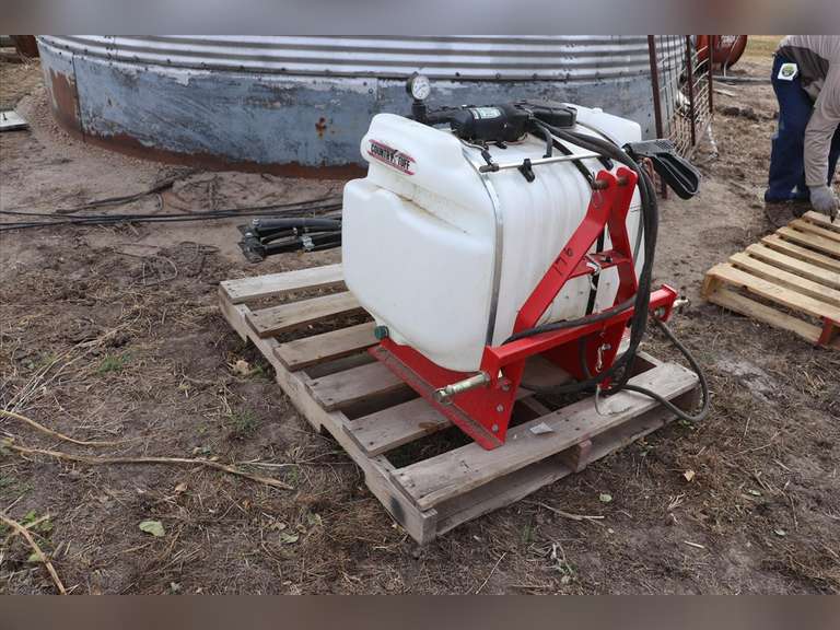 Country Tuff 40 gallon sprayer, 3pt. Mount, electric hi-flow plump 8ft ...