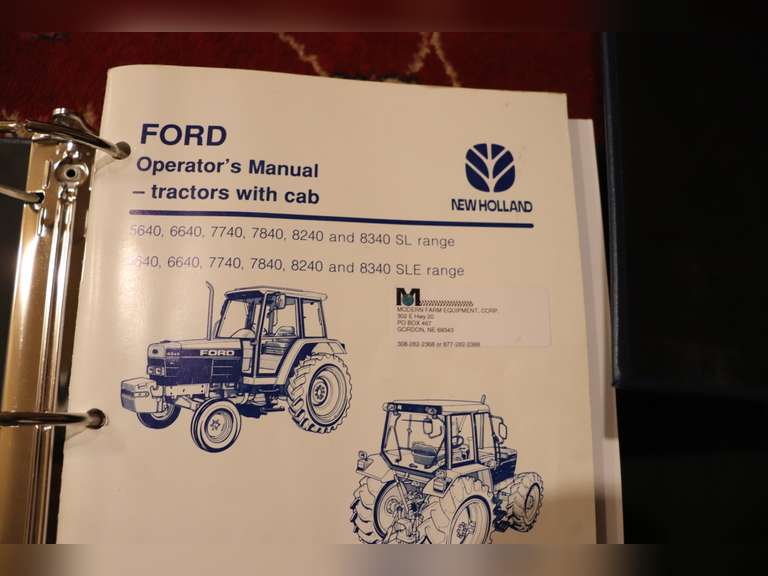2 Tractor manuals for Ford New Holland 40 series tractors - Adam ...