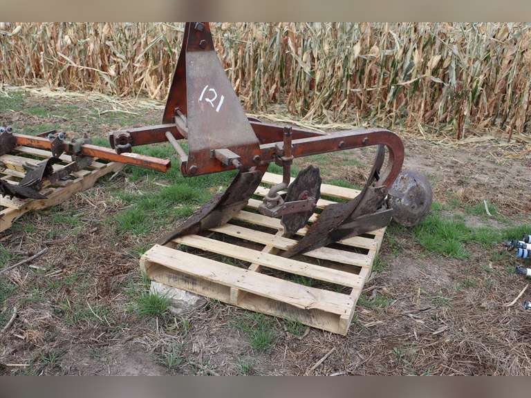Dearborn 2 bottom plow, 14" - Adam Marshall Land & Auction, LLC