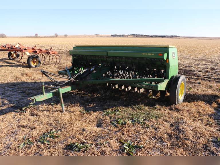 John Deere 8200 10ft. Grain drill - Adam Marshall Land & Auction, LLC