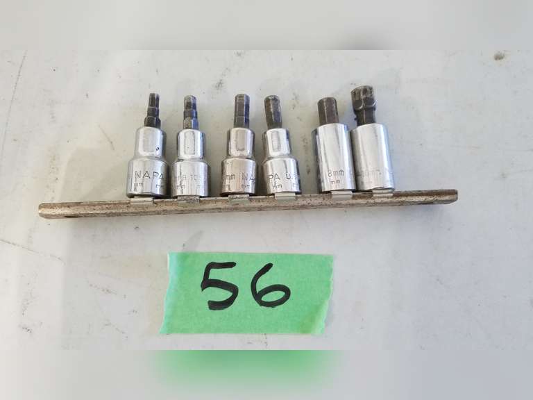 NAPA1/4- 3/8 Metric Philips Bit Socket Set (6 pc) - Adam Marshall Land ...