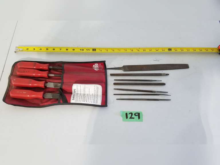 MAC Tools Combination File Set (4 pc),Assorted Files & Picks (7 pc ...