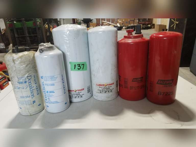 Misc Filters - Baldwin B7225 & BF1277-SPS, Donaldson(2) P551000, Luber ...