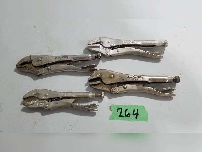 (4) Pair Vise-Grips - Adam Marshall Land & Auction, LLC