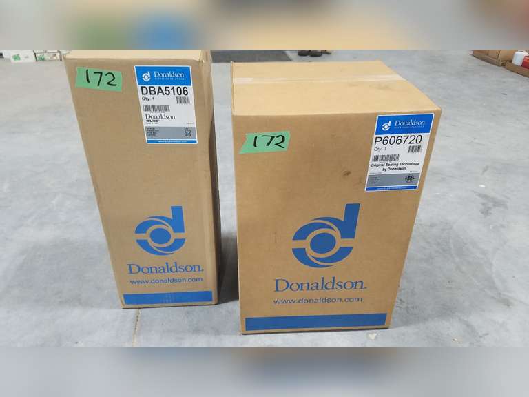 Donaldson Air Filters (1) P606720, (1) DBA5106 - NEW in Box - Adam ...