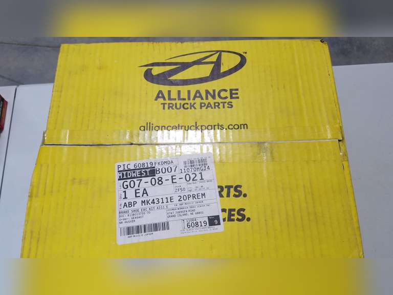 Alliance Parts Brake Shoe Exc Kit 4311E - ABP MK4311E 20 Prem - NEW in ...