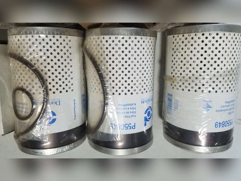 Donaldson Fuel Filters (3) P550849, (1) P551011, (2)P557004, (1)P550686 ...