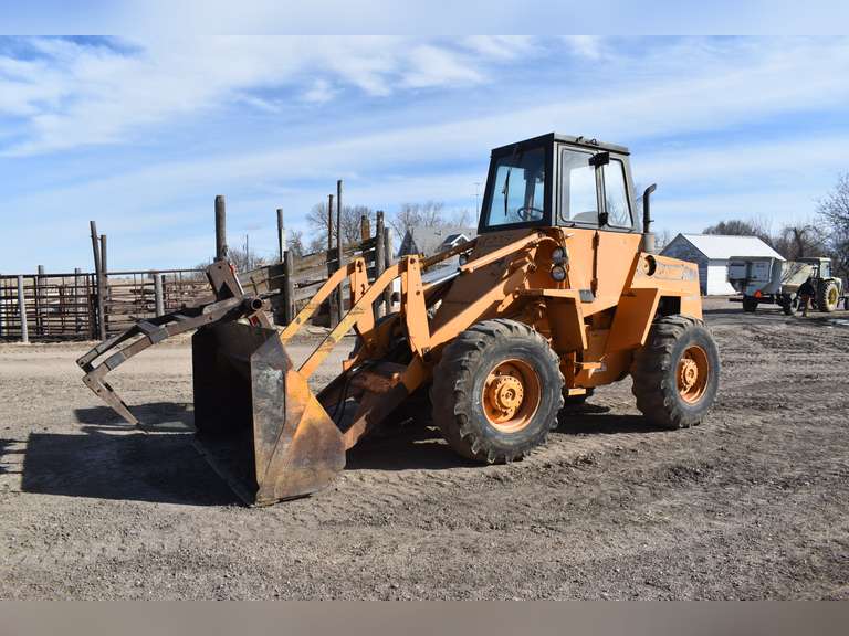 Case W14 wheel loader - Adam Marshall Land & Auction, LLC