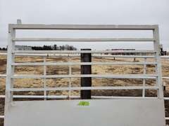 Titan stock trailer divider gate - Adam Marshall Land & Auction, LLC