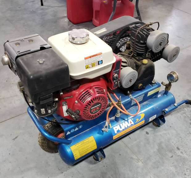 Puma portable air compressor - Adam Marshall Land & Auction, LLC