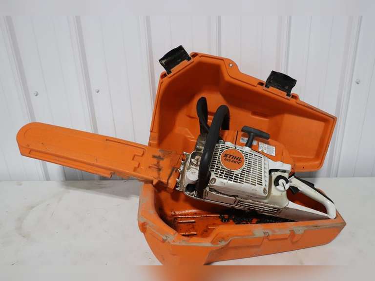 Stihl MS261C chain saw and case - Adam Marshall Land & Auction, LLC