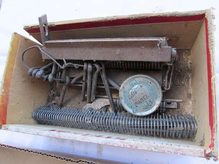 Belt Lacing Machines - Adam Marshall Land & Auction, LLC