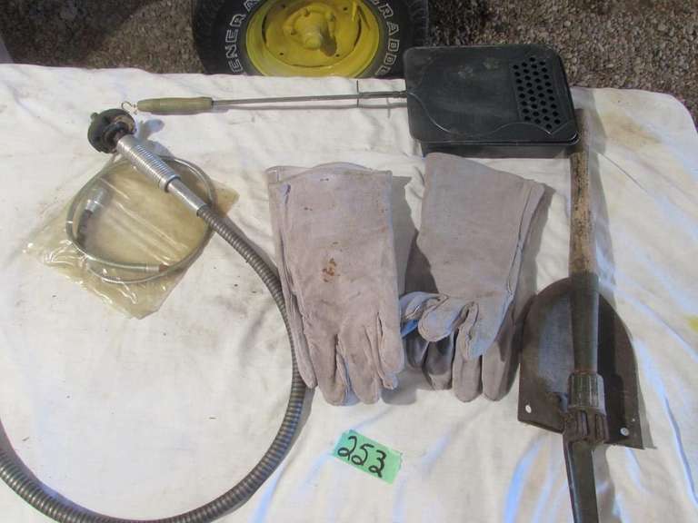 Welding Gloves, Small Shovel and Popcorn Popper - Adam Marshall Land ...