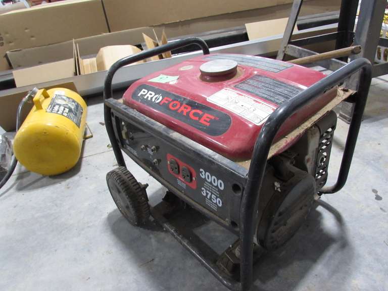 Proforce generator, used once in 2006, has not been used since - Adam ...