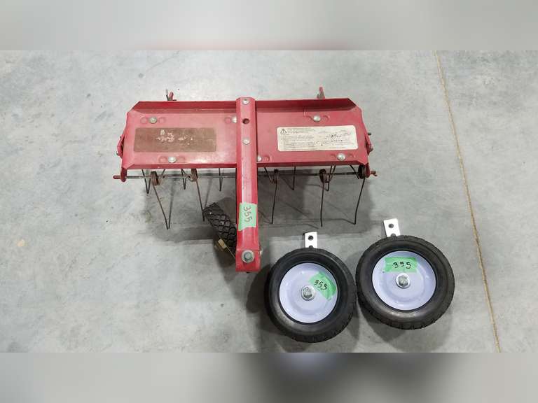 20" Thatcher for Push Mower Front, (2) 8" Wheels - Adam Marshall Land ...