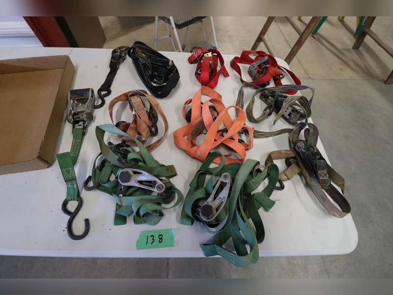 Small ratchet straps - Adam Marshall Land & Auction, LLC