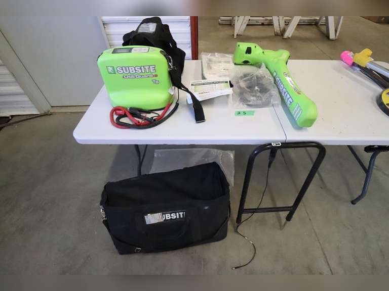 Subsite Utilli Guard UTG-T5 locator, carrying bag - Adam Marshall Land ...