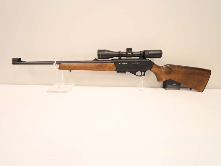 CZ - USA CZ 512 Semi-Auto Rifle, 22 WMR - W/ Cabela's 3-9X, 40 Scope SN ...
