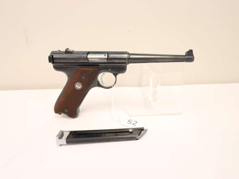 Ruger Auto Pistol, 22 LR SN: 12-25016 - Adam Marshall Land & Auction, LLC