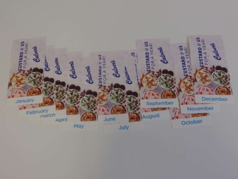 Culver's 1 Pint or Frozen Custard a month for 1 year - Adam Marshall ...