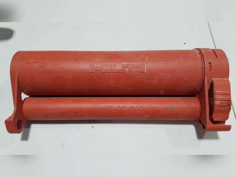 (2) Hilti HDM 500 Manual Anchor Adhesive Dispensers W/One Extra Tube ...
