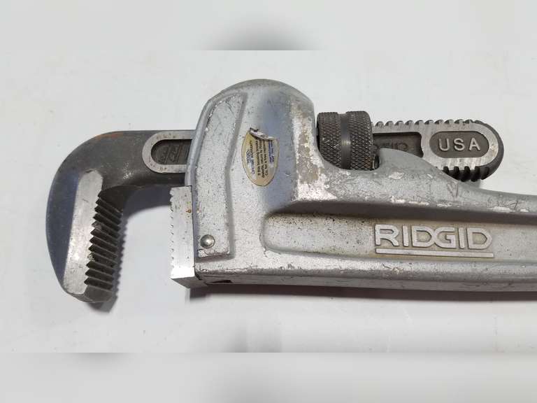 Ridgid 24" Pipe Wrench - Adam Marshall Land & Auction, LLC