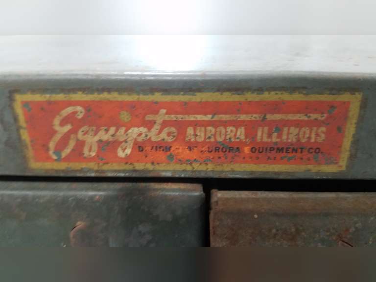 (2) Vintage Equipto Parts Bins (Additional Matching Bins Lot #511 ...