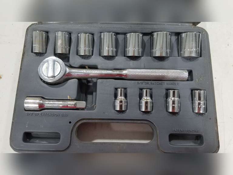 GearWrench Metric Ratcheting Combination Wrench Set W/Case & Evercraft ...